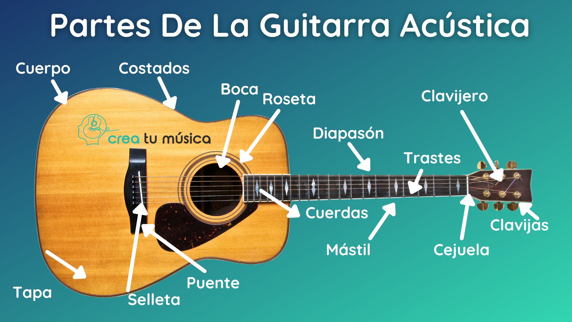 Acordes Del Diapasón De La Guitarra Acordes De Guitarra: El Sistema