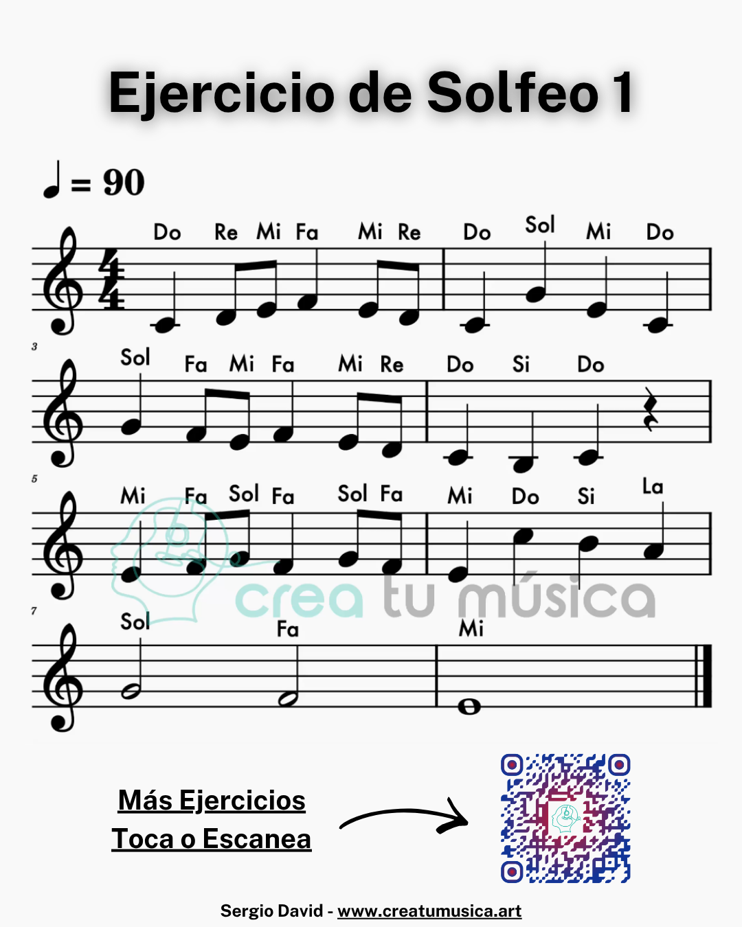 Ejercicios de Solfeo para Principiantes e Intermedios